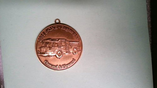 CHALLENGE COIN FIRE ENGINE VIGILANT HOSE CO SHIPPENSBURG PENNSYLVANIA ...