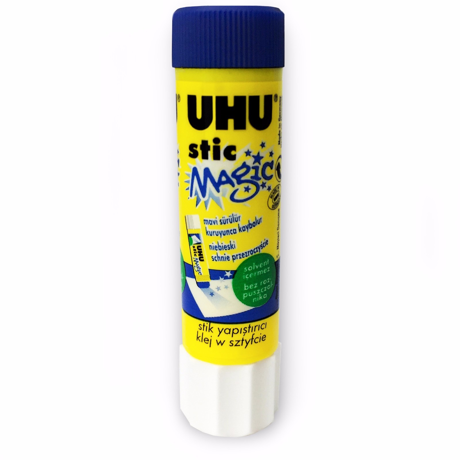 UHU Stic Magic Glue Stick – Pack of 12 – 8.2g – Solvent - 3000688 for ...