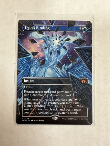 Ugin’s Binding NM BORDERLESS MTG! Modern Horizons 3 MH3! | eBay