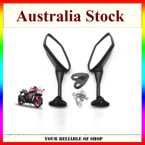 Left Right Side Rear View Mirrors For Yamaha YZF600 YZF R1 R6 R3 R125 ...