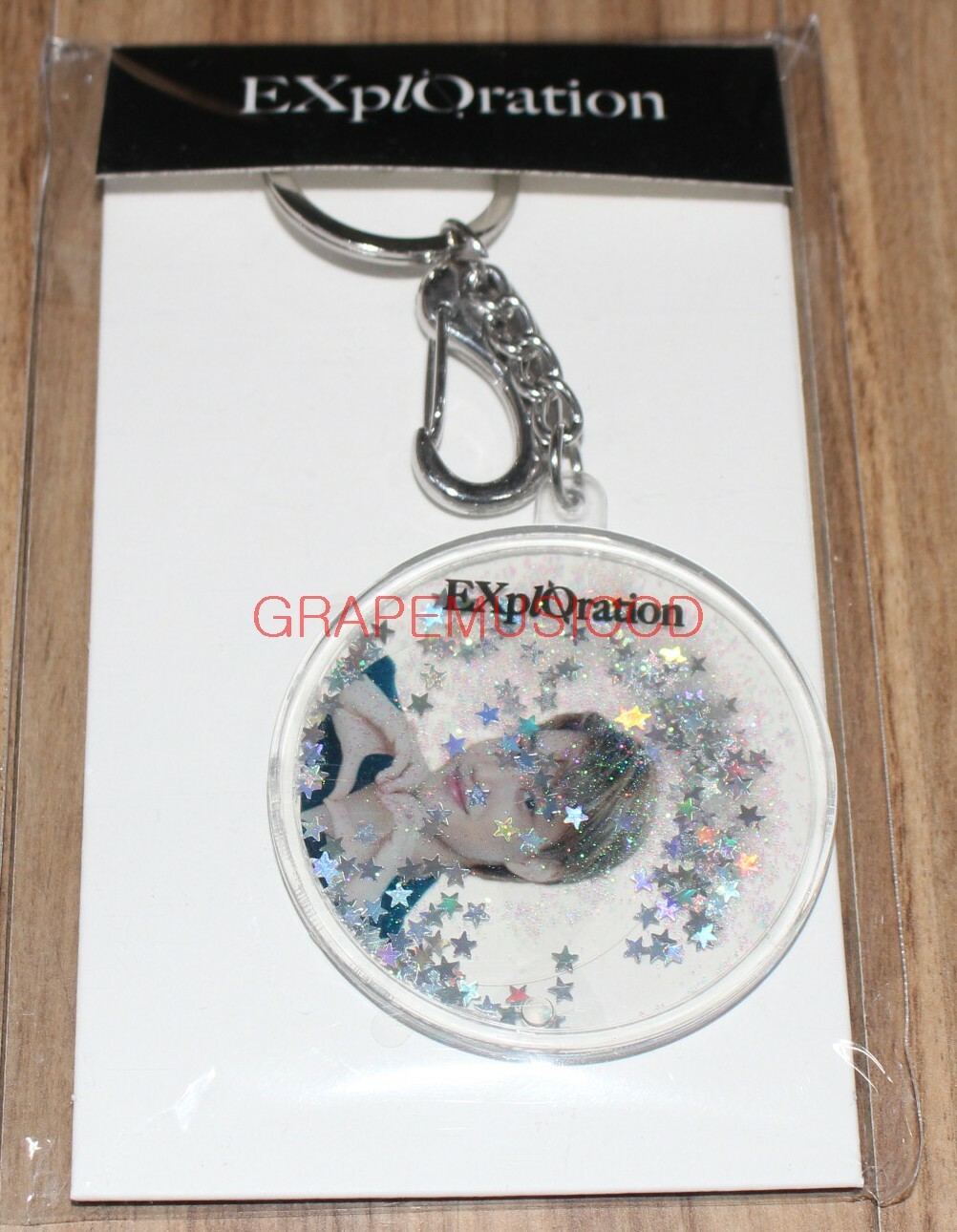 EXO PLANET #5 EXplOration OFFICIAL GOODS GLITTER KEY RING KEYRING ...
