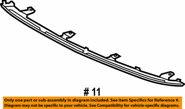 52411-48030 Toyota Guard, front bumper 5241148030, New Genuine OEM Part ...