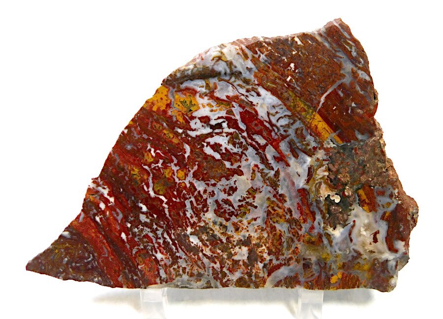 BOLD AND COLORFUL PATTERNED MOROCCAN AGATE SLAB! MUST SEE! | eBay