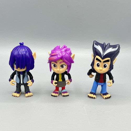 PJ Masks Villains Wolfy Kids Howler, Rip, Kevin 3" Articulated Action ...