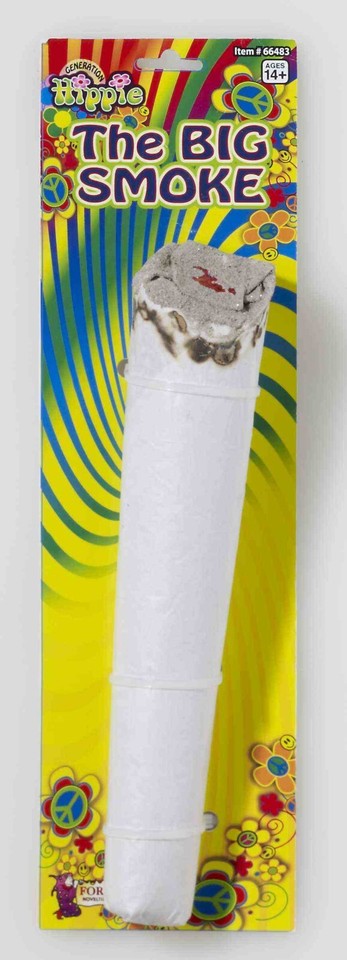 Rasta Jamaican The Big Smoke White Spliff Blunt Costume Accessory | eBay