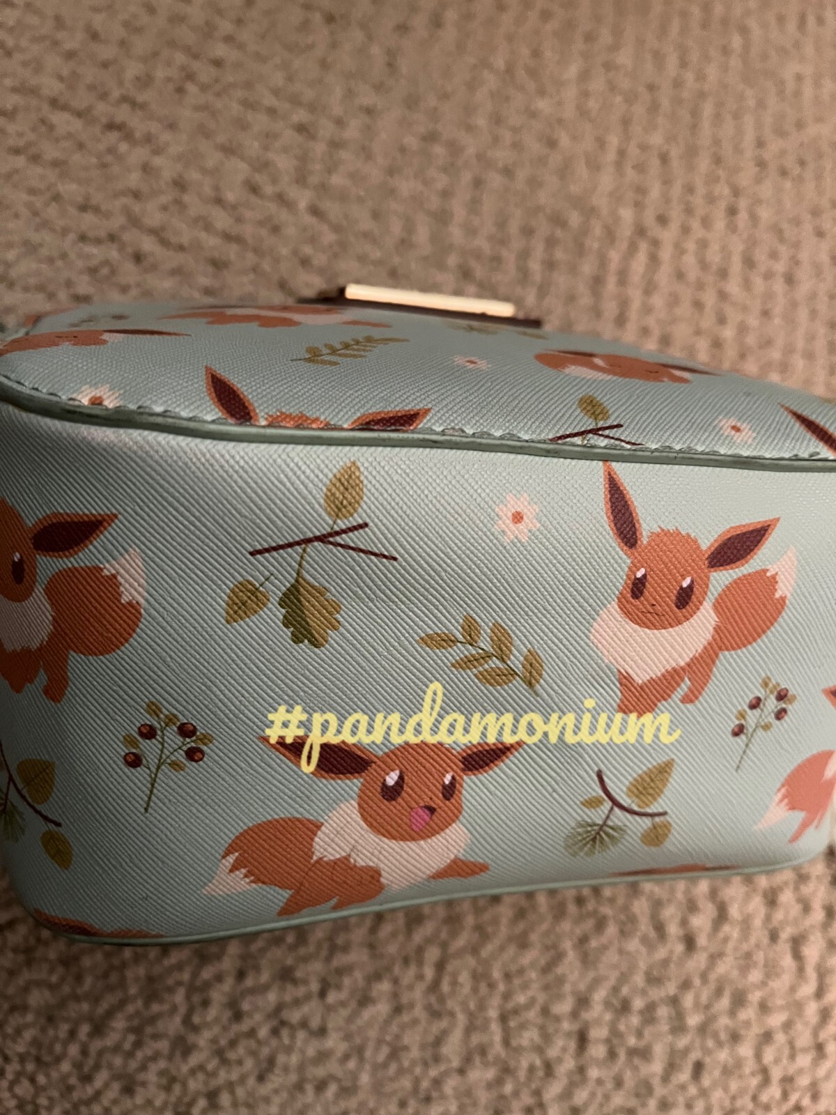 Loungefly Eevee Pokemon Mint Crossbody Purse - Gem