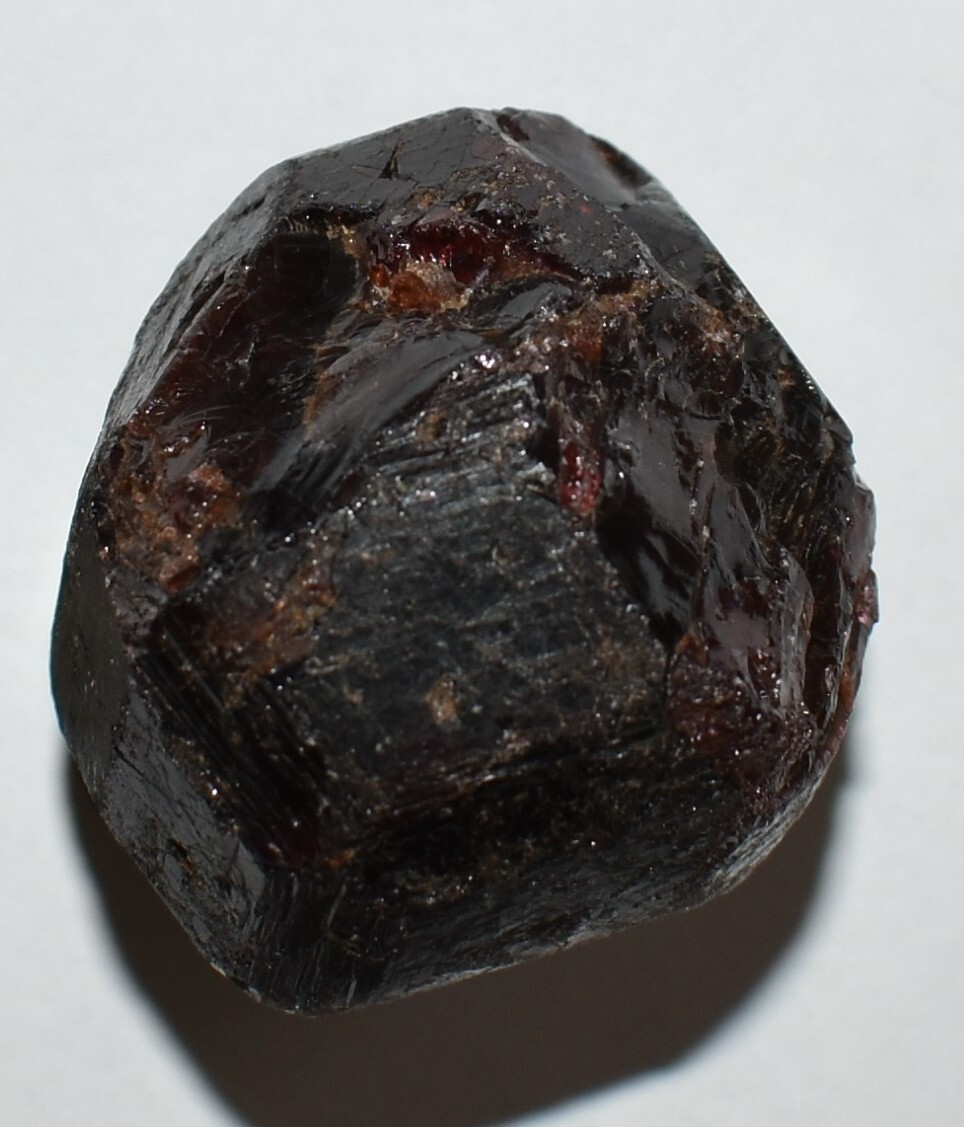 Garnet Crystal Gemstone Blue Ridge North Carolina Large Natural Faceted ...