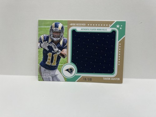 2013 Topps Magic Tavon Austin (Rams) Rookie Relic #78/99 - #MRR-TA. RR7 ...