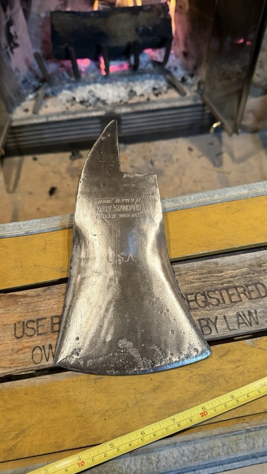 Vintage True Temper Kelly Standard Kelly Works USA Firemans Axe Head 6 ...
