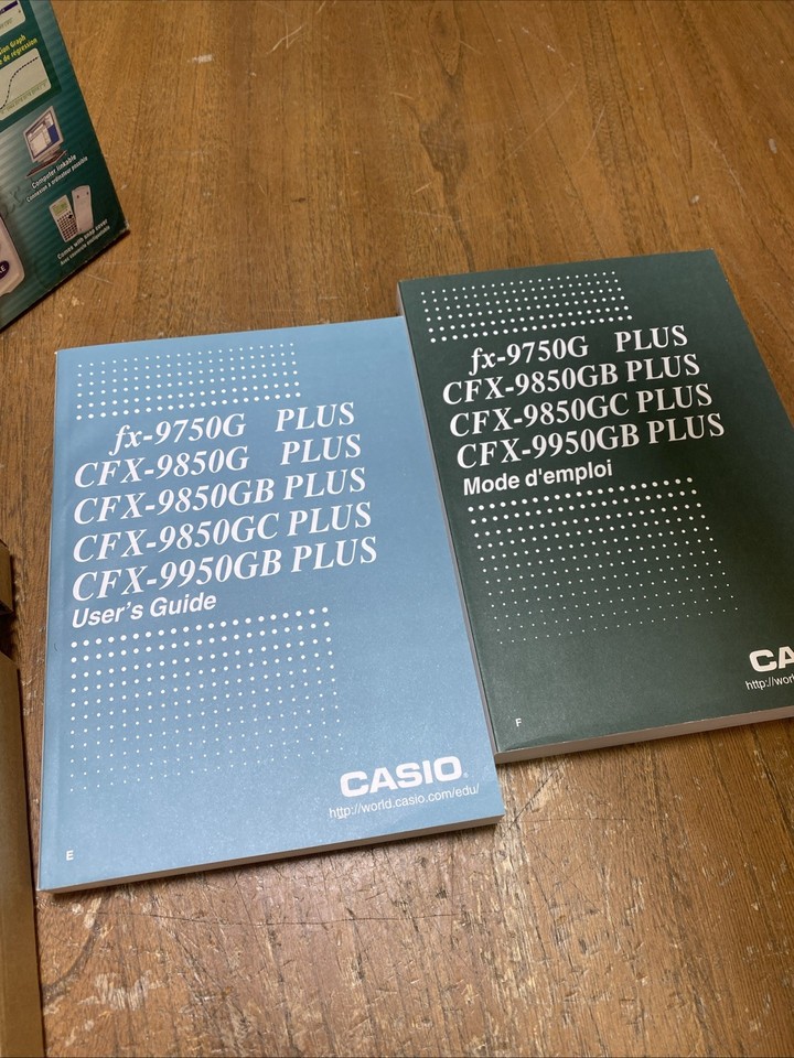Casio CFX 9850GC PLUS Color Power Graphic Graphing Calculator | eBay