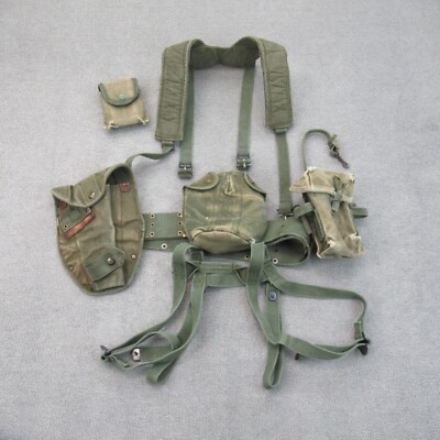Vietnam Era Army Field Pack M1965 M1961 M16A1 Combat Gear Military ...
