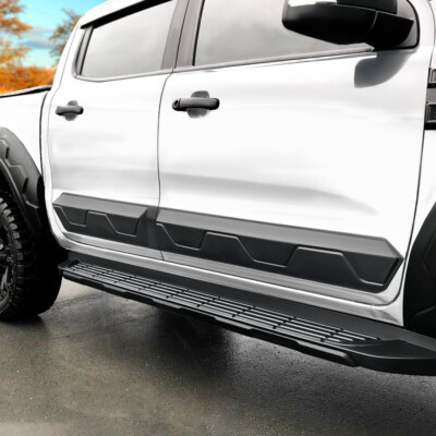 4 PCS Side Body Cladding Trim Door Protectors for Ford Ranger 2012-2022 ...