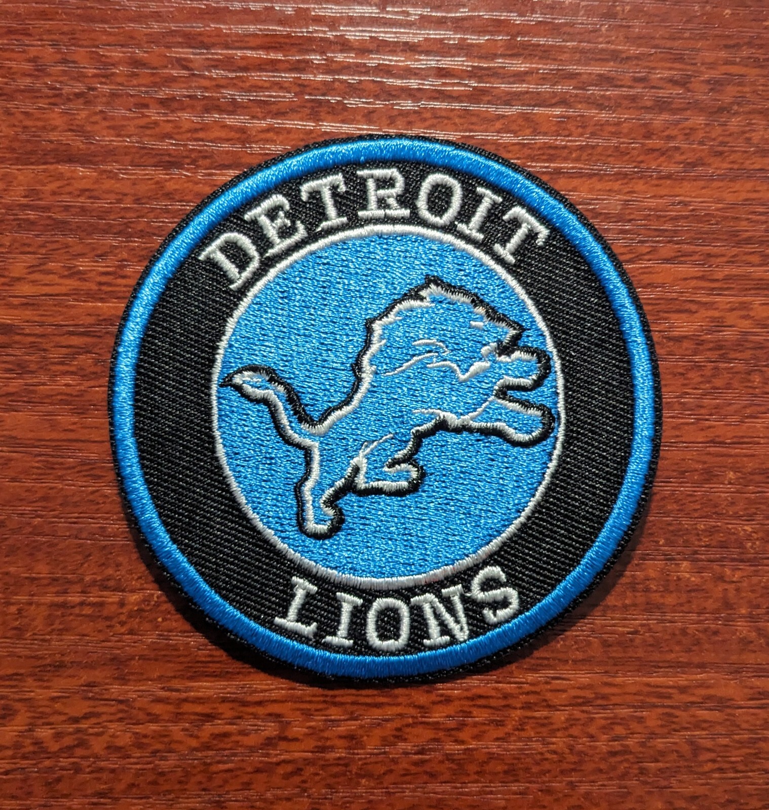 Detroit Lions Patch 3" NFL Football Sport League Embroidered Iron On Patch | eBay