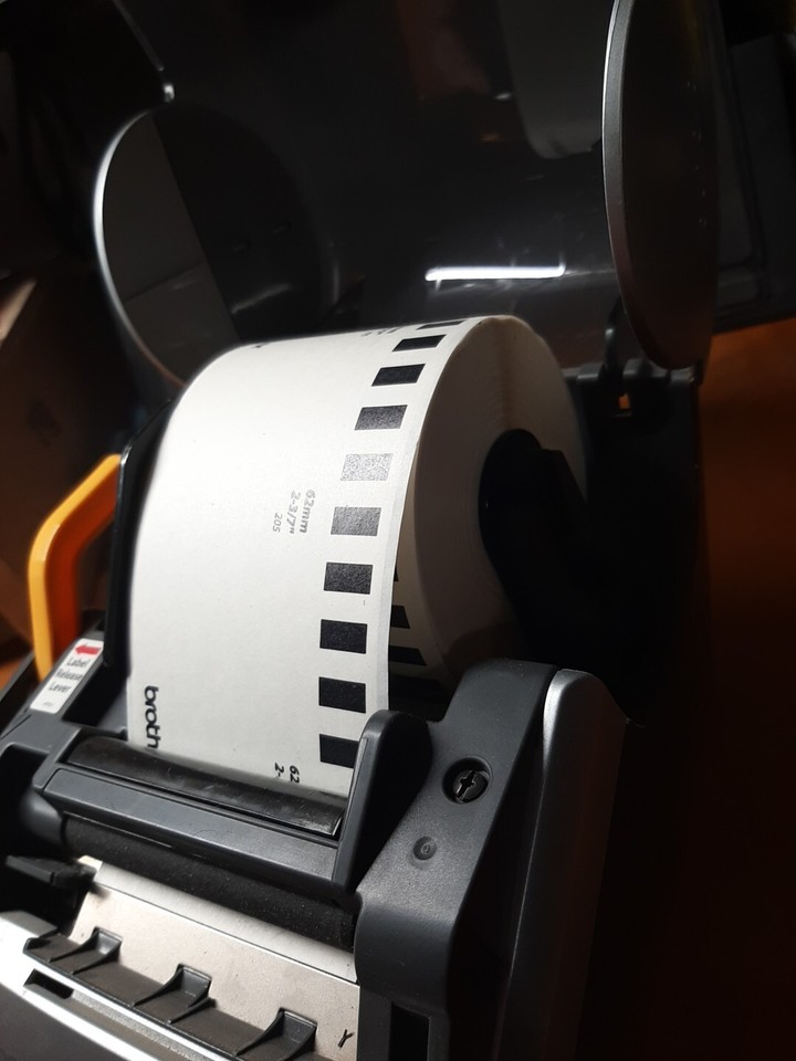 Brother P-TOUCH QL-500 Thermal Label Printer, Used No Software, Powers ...