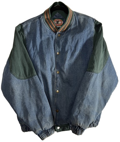 Eagle Ridge Outfitters Coat Jacket Multi Fabric Sz XL Tall Vintage Blue ...