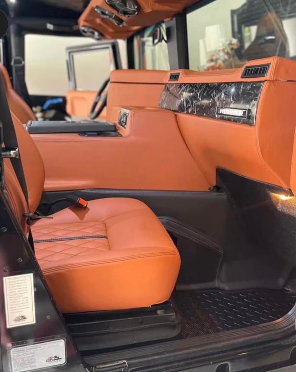 Hummer H1 Alpha Interior Kit w Door Panels Raw Plastic | Humvee ...