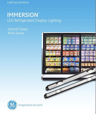 Reach In Cooler LED lighting kit for 3 door 5' refrigerated display ...