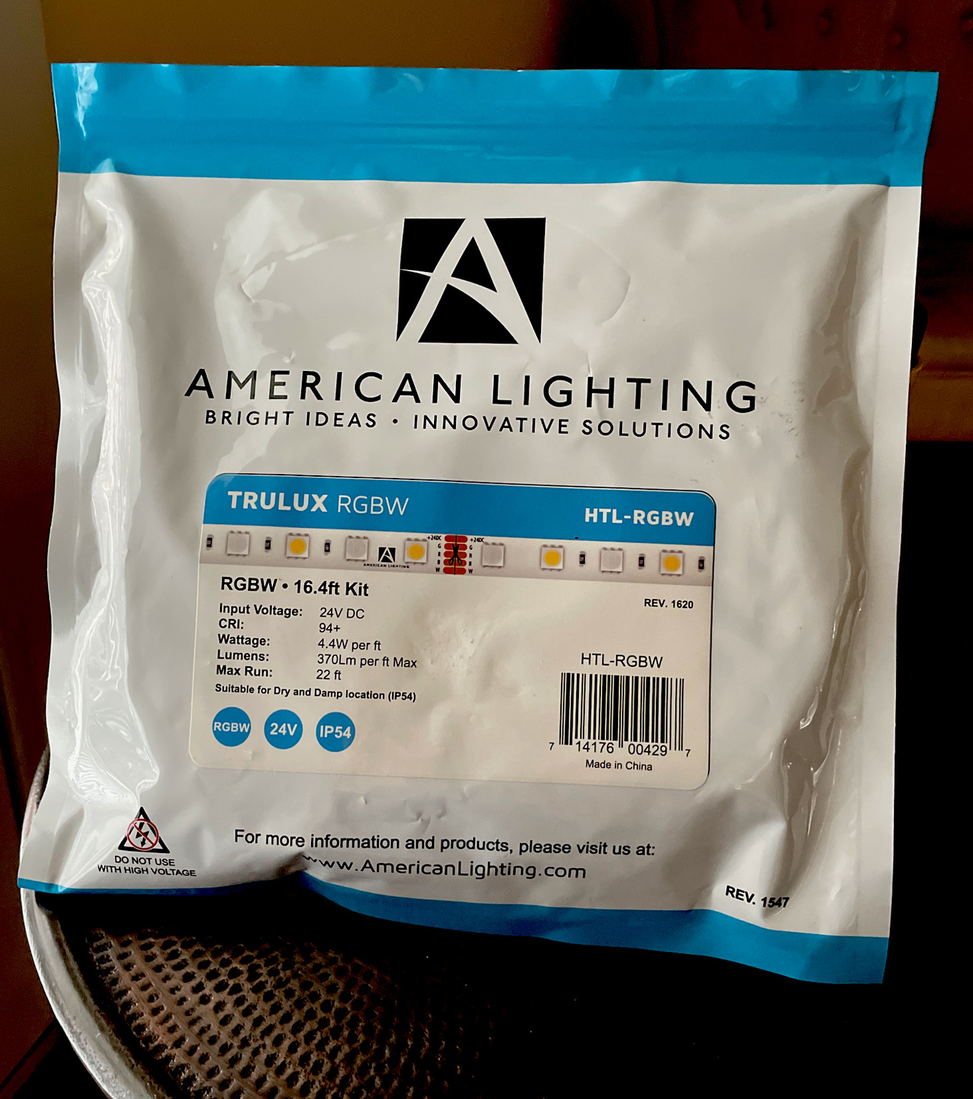 American Lighting LED Tape Light Strip 16.4 Feet (HTL-RGBW) | eBay