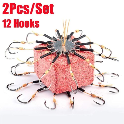 8#-13# With Hose For Fishing Flap Fishhooks Carp Bait Explosion String ...