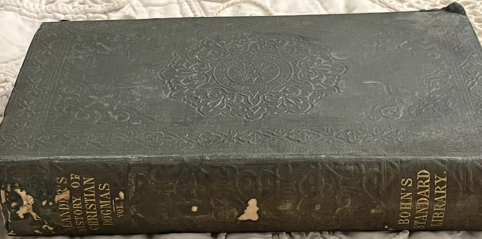 Religion Neander’s History of Christian Dogmas 1858 Hardback Book ...