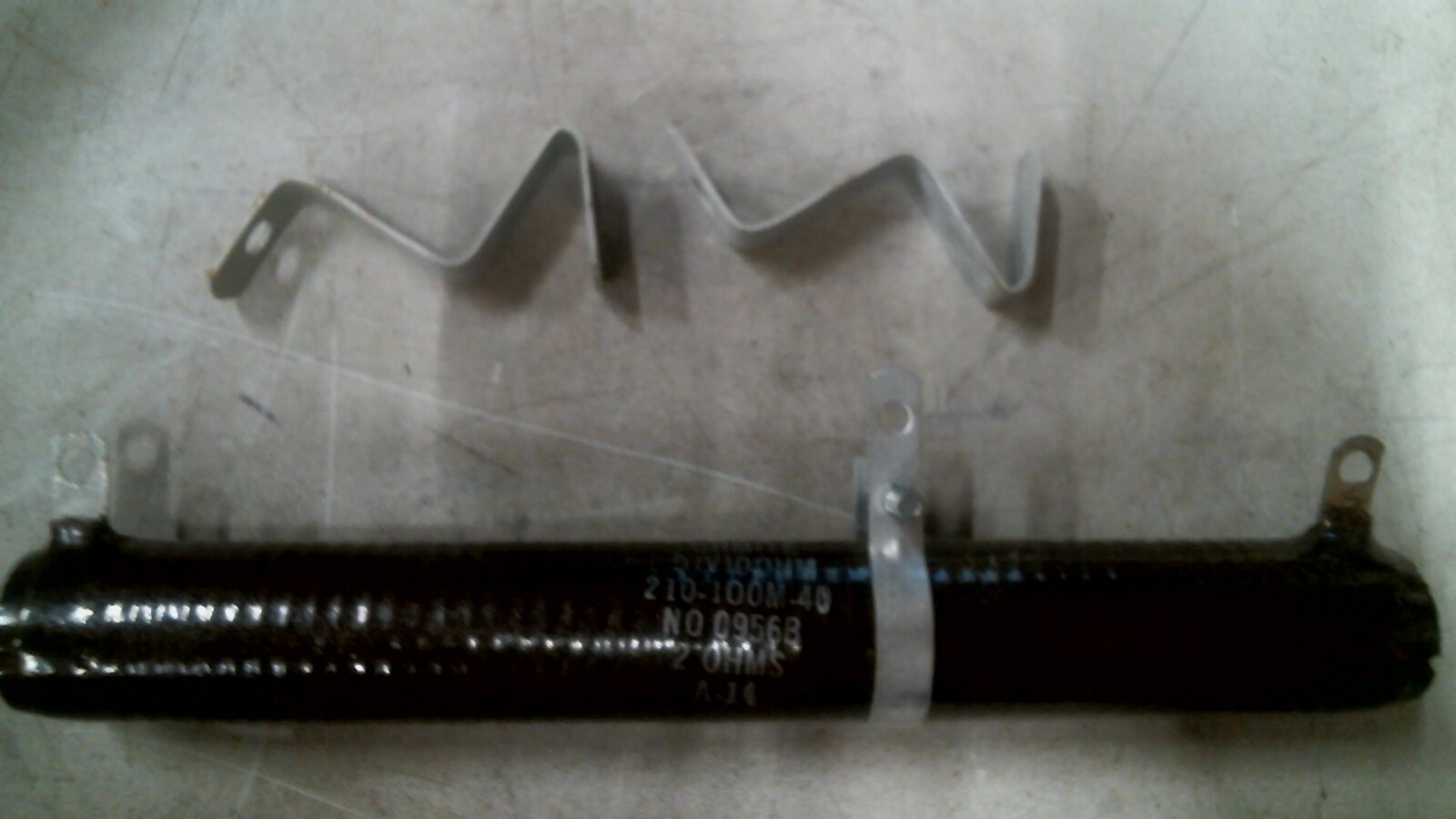 OHMITE 0956B POWER RESISTOR 2OHM 210-100M-40 A-14 -FREE SHIPPING | eBay