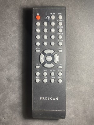 ORIGINAL PROSCAN TV REMOTE CONTROL OEM PLED2694A, PLED3216A, PLC3708A ...