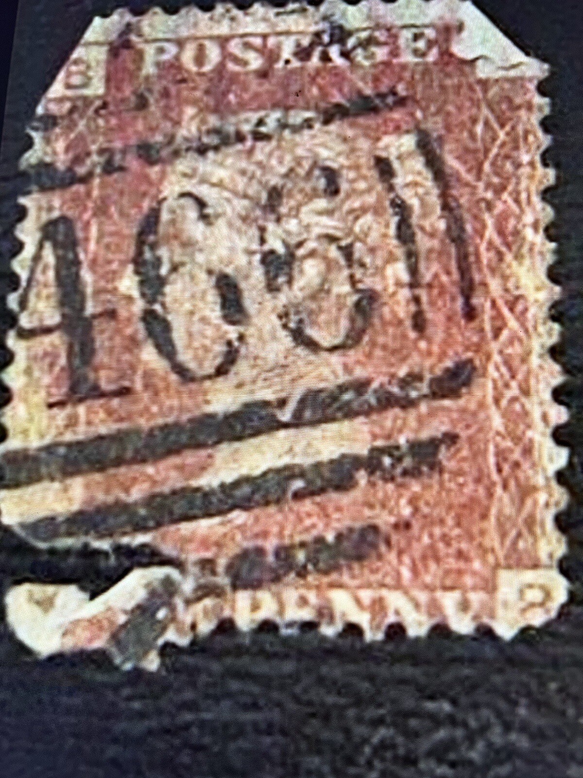 Great Britain Penny Red Stamp,, It’s A Collection Piece. Very Unique ...
