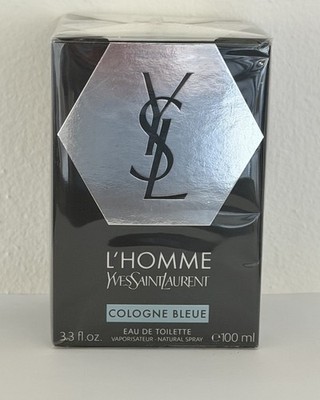 YSL L’Homme Cologne Bleue (3.3 Oz / 100 ML) Eau De Toilette Spray *New ...