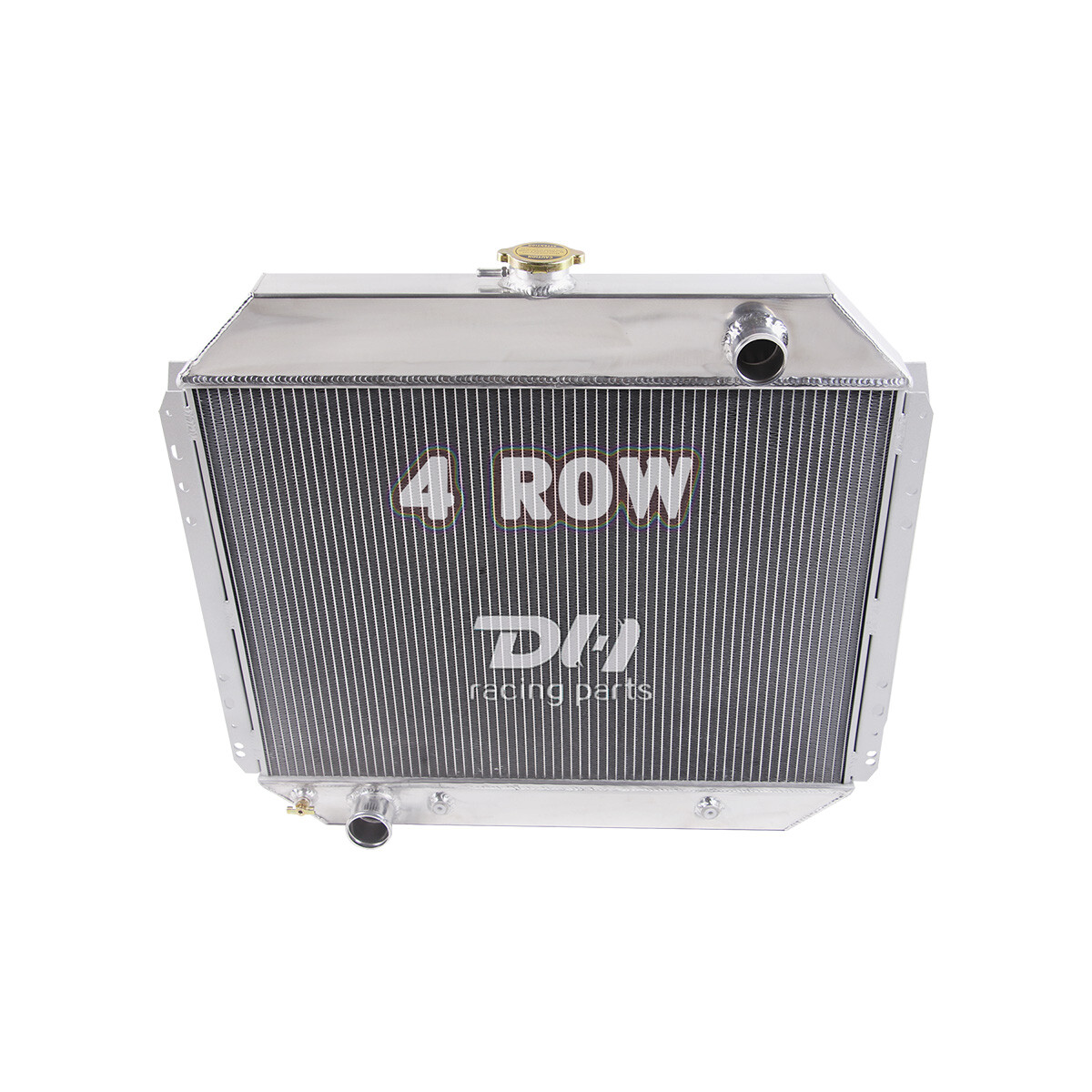 4 Row Radiator For 1966-1979 Ford F100 F150 F250 F350 F450 Bronco Truck ...