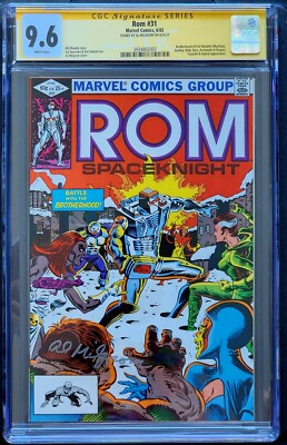 Rom #31 - second appearance of Rogue signed. X-men MCU. CGC 9.6 not 9.8 ...
