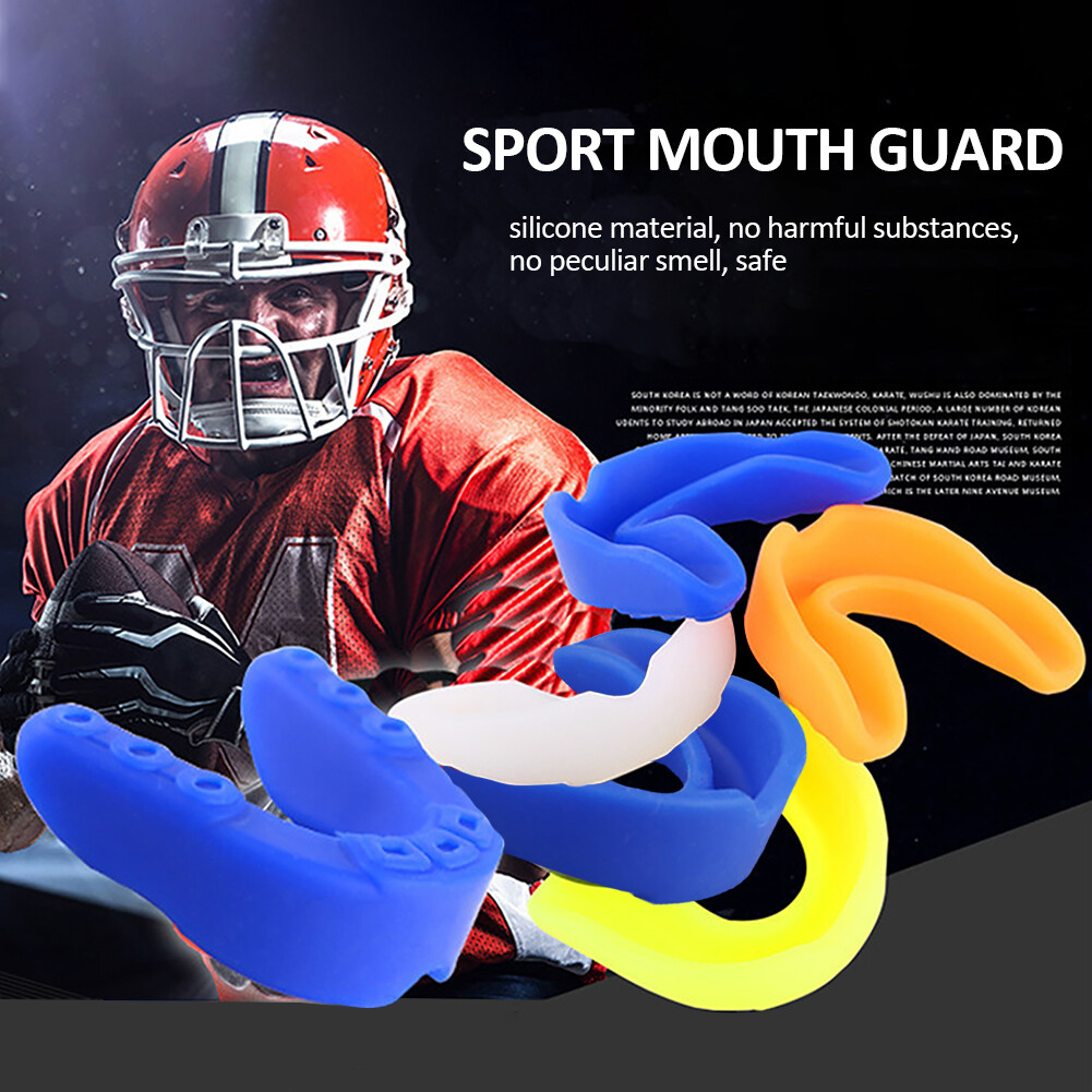 Kids Adults Universal Teeth Protector Ergonomic Rugby Sport Mouth Guard ...