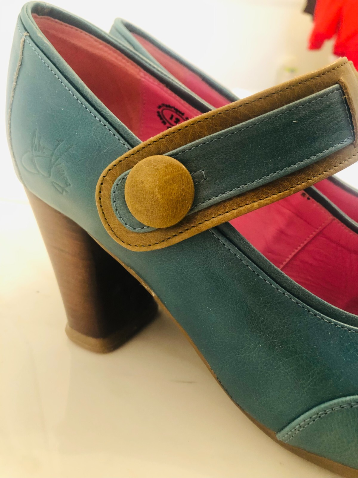 John Fluevog Soprano Katia Mary Jane Pump Size 12 Lea… - Gem