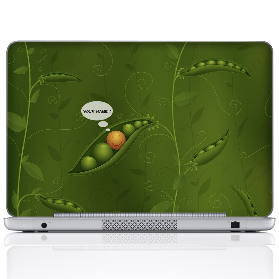 Unique Laptop Notebook Skin Sticker w. Customized Name For DELL HP ASUS ...