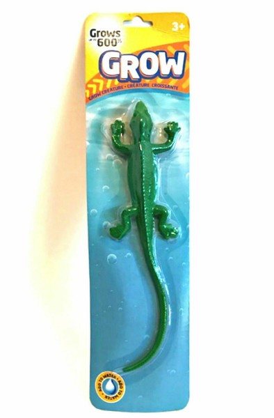 Grow Creature Green Lizard Pool Bath Tub Toy Grows 600 in Water 10 ...