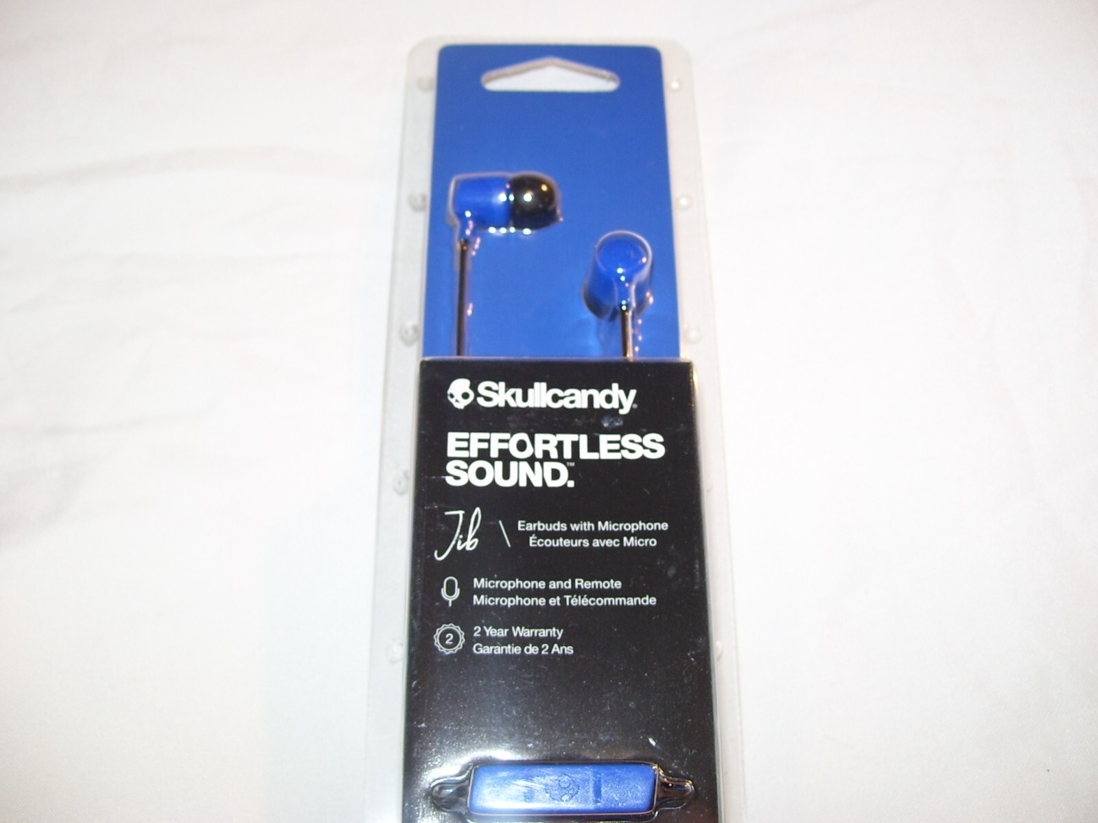 Brand New Skullcandy Effortless Sound Jib Earbuds W Microphone, Factory ...