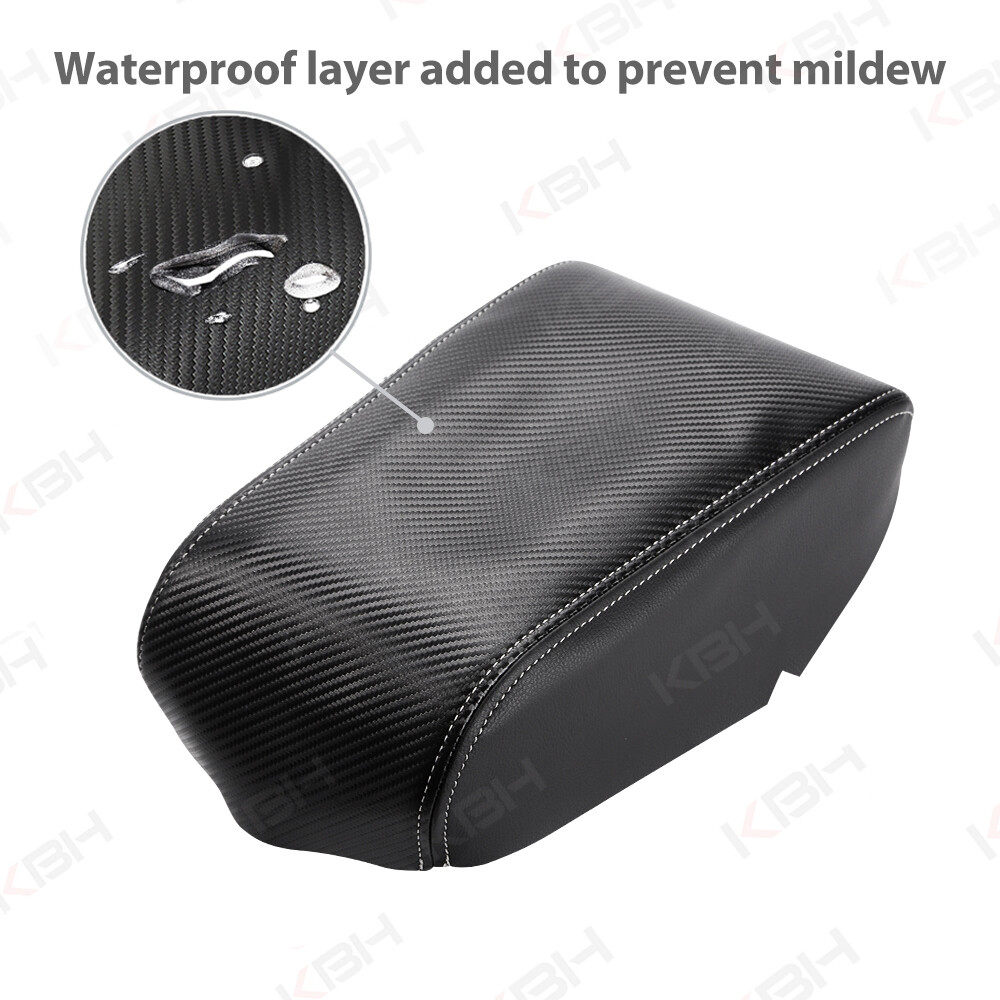 Fits 2011-2019 Ford Explorer Console Lid Armrest Cover Replacement ...