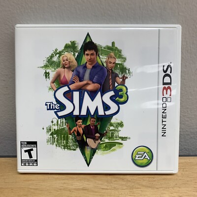 The Sims 3 - Nintendo 3DS XL 2DS Game w/Case & Manual - CIB - Tested ...