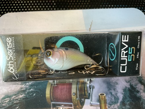 6th Sense Custom Lure Company 57MM 3/8 Oz Dives 5-9 Ft Curve 55 Crank ...