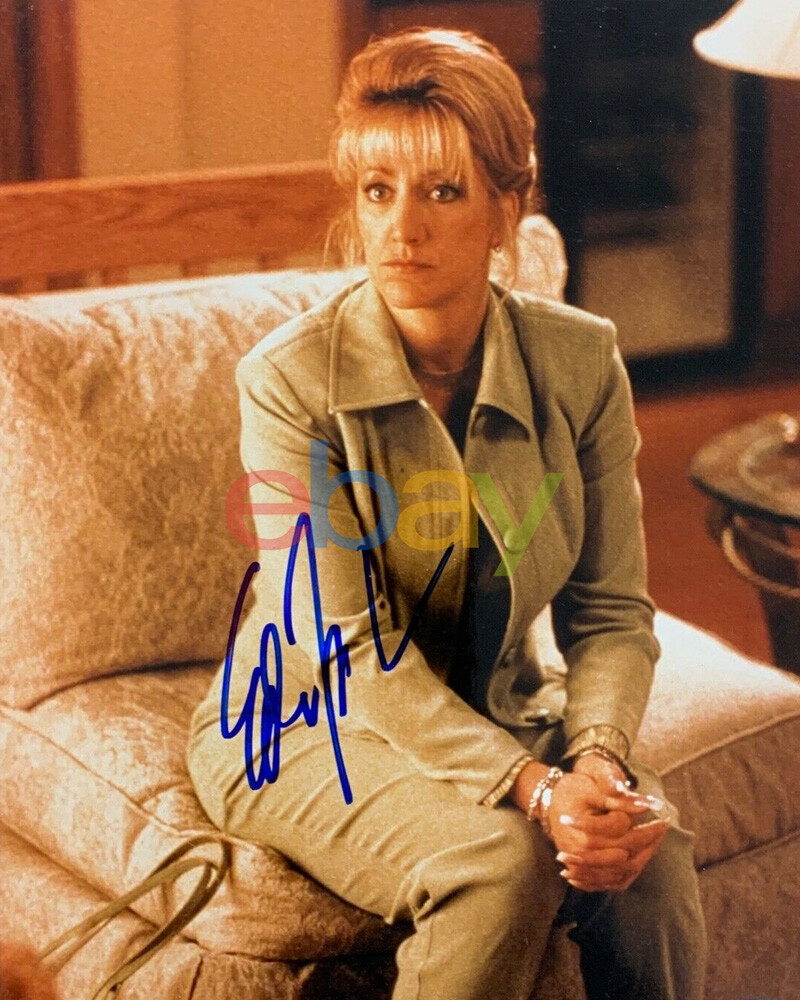 Edie Falco Signed Photo 8x10 Autograph HBO Oz Sopranos Carmela reprint ...