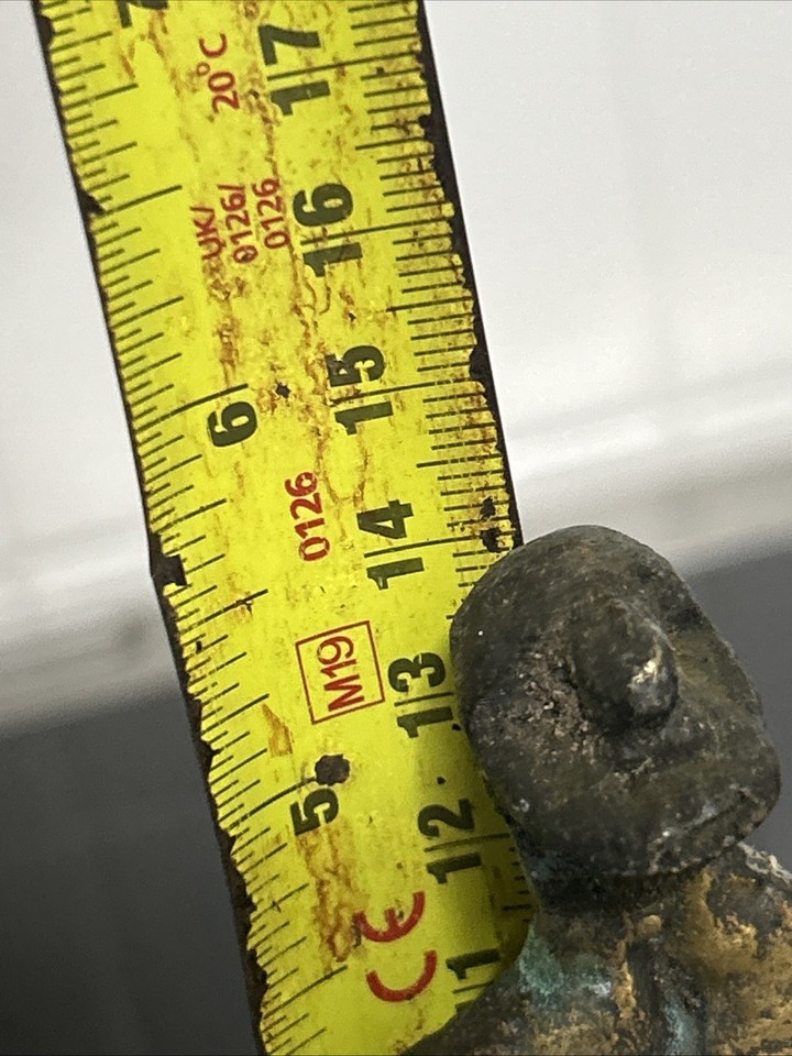 Primitive Brass Bronze Metal Fertility Statue Figure Metal Detector ...