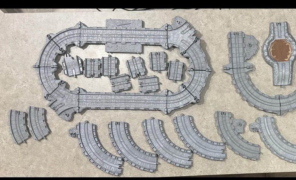 Thomas The Train Diecast TAKE N PLAY ALONG 34 Pc Plastic TRACK LOT | eBay