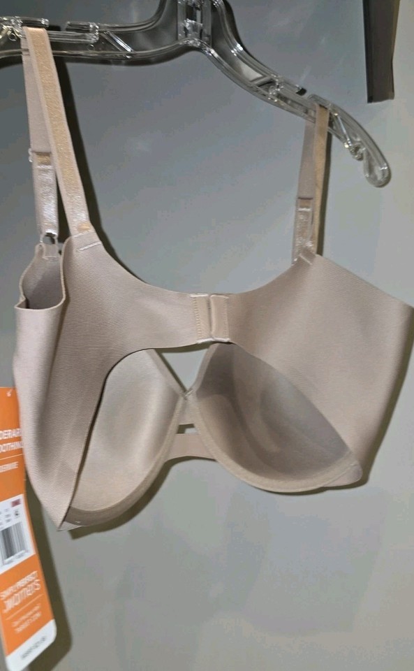 Warners no side effects 38D bra new with tags beige | eBay