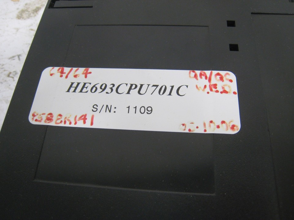 GE Fanuc HE693CPU701C iNetPLC | eBay