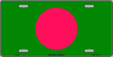 Bangladesh Flag Metal Novelty License Plate Tag LP3969 | eBay