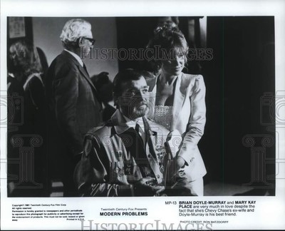 1981 Press Photo Actors Brian Doyle-Murray, Mary Kay Place in "Modern ...