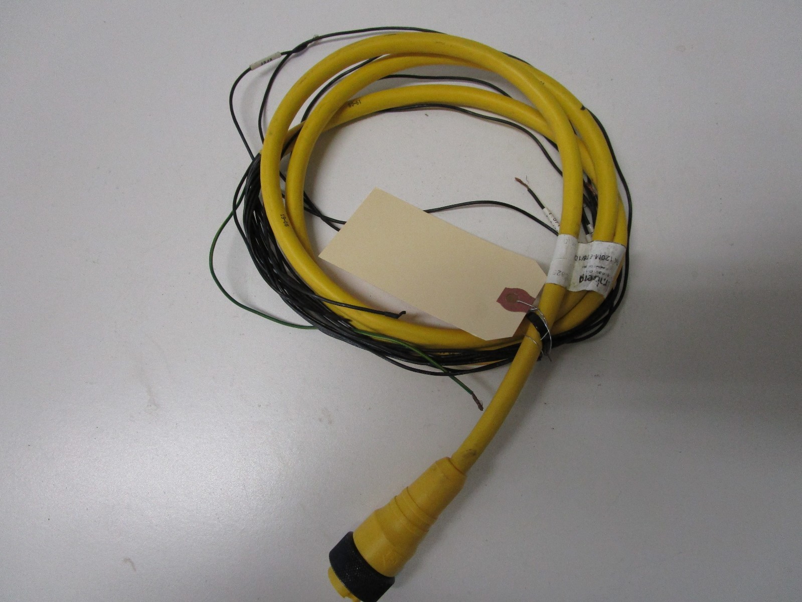 LUMBERG RK 120M-676/10M 12-PIN STRAIGHT FEMALE CORDSET - USED - FREE ...