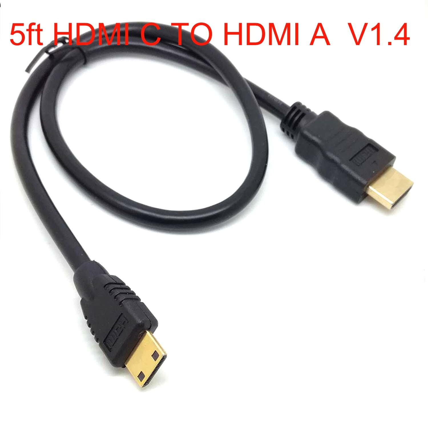 Mini HDMI C TO HDMI A Cable For Fujifilm Finepix Camera S4830 S4850 ...