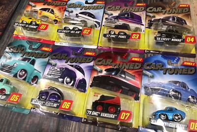 Car Tuned - Alt Series 2 Complete Set - 8 Cars GMC/Chevy W/ Box! | eBay