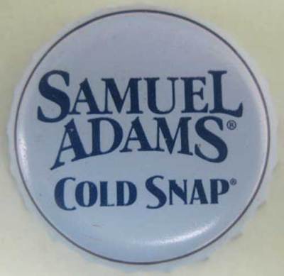 SAMUEL ADAMS COLD SNAP Beer CROWN, Bottle Cap, Boston, MASSACHUSETTS | eBay