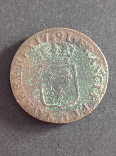 Piece 1 SOL 1791 Q Louis Xvi France - Ref08936J | eBay